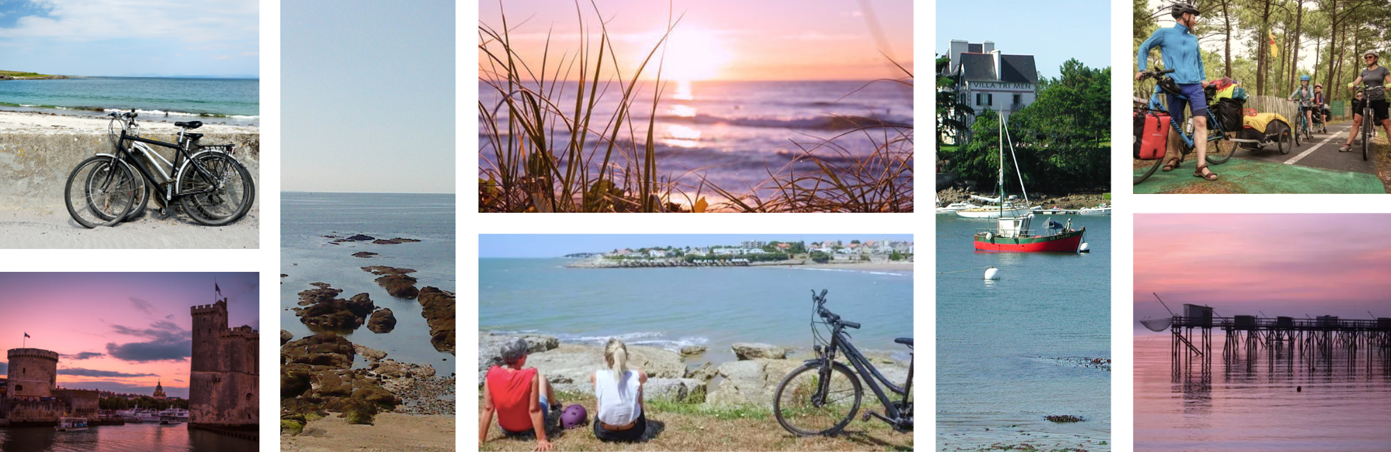 Road cycling tours in France along the Atlantic coast